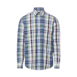 Fynch-Hatton Hemd Herren Gr&ouml;&szlig;e 4XL opal / hellblau / pastellgelb / kiwi