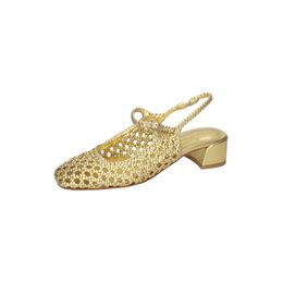 Melvin & Hamilton Melvin & Hamilton Sandale 'Belly 2' Damen Gr&ouml;&szlig;e 43 gold