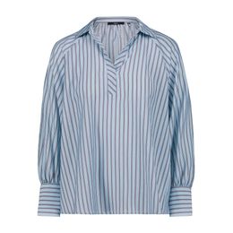 Zero Bluse Damen Gr&ouml;&szlig;e S blau / grau