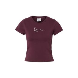 Karl Kani T-Shirt Damen Gr&ouml;&szlig;e XS beere / wei&szlig;