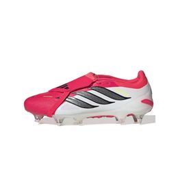 adidas Sportswear Fu&szlig;ballschuh 'Predator Pro Ft Sg' Herren Gr&ouml;&szlig;e 42 grau / rot / wei&szlig;