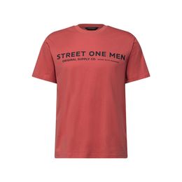 Street One Men T-Shirt Herren Gr&ouml;&szlig;e S koralle