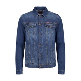 Carrera Jeans &Uuml;bergangsjacke 'Trucker' Herren Gr&ouml;&szlig;e XXL blue denim Sommerjacke