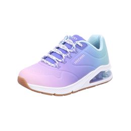 Skechers Sneaker low 'Schn&uuml;rschuh Damen 155628 BLMT Kunststoff (Synthetik) in blau' Damen Gr&ouml;&szlig;e 37 blau Sommerschuhe