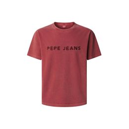 Pepe Jeans T-Shirt 'MEYER' Herren Gr&ouml;&szlig;e L rot / schwarz