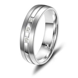 MARRYA Ring 'MARRYA SI-07 Ehering aus Silber' female size 64 Silver