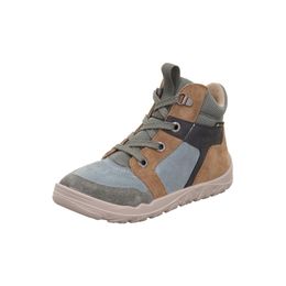 Superfit Stiefel 'WALDERI' Jungen Gr&ouml;&szlig;e 33 taubenblau / hellbraun / oliv / schwarz