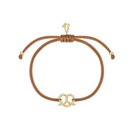 Glanzst&uuml;cke M&uuml;nchen Glanzst&uuml;cke M&uuml;nchen Armband Damen Gr&ouml;&szlig;e One Size braun / goldgelb