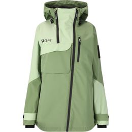 SLOPE Outdoor Jacket 'Zuko' female size S Green / Light green