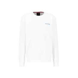 Alpha Industries Sweatshirt 'Holographic SL' Herren Gr&ouml;&szlig;e S wei&szlig;