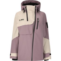 SLOPE Skijacke 'Zuko' Damen Gr&ouml;&szlig;e XL beige / mauve