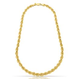 Tony Fein Kette 'Kordel' Herren Gr&ouml;&szlig;e 55 cm gold
