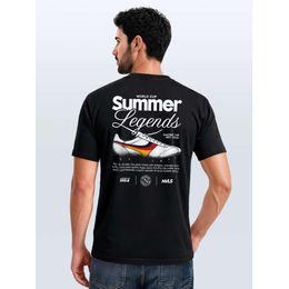 Neverless Shirt 'Soccer Summer Legends' Herren Gr&ouml;&szlig;e M schwarz
