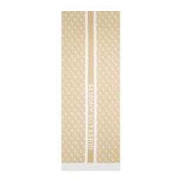 Guess Schal Damen Gr&ouml;&szlig;e One Size beige / wei&szlig;