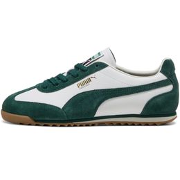 Puma Sneaker 'Arizona Retro' Damen Gr&ouml;&szlig;e 42 dunkelgr&uuml;n / wei&szlig; Sommerschuhe
