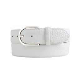 BELTINGER G&uuml;rtel 'Taorminae' Damen Gr&ouml;&szlig;e 85 wei&szlig;