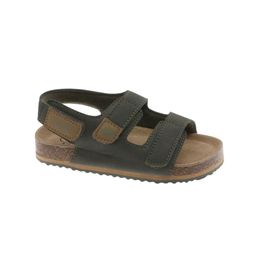 Beppi Offene Schuhe Jungen Gr&ouml;&szlig;e 23 khaki