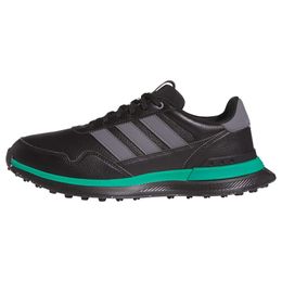 adidas Performance Sportschuh 'S2G 26 LEATHER SPIKELESS GOLF' Herren Gr&ouml;&szlig;e 46 t&uuml;rkis / grau / schwarz