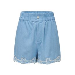 Salsa Jeans Shorts Damen Gr&ouml;&szlig;e 25/26 hellblau