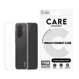 Handyh&uuml;lle "Urban Combat Case f&uuml;r Samsung Galaxy A36 5G", Smartphones, transparent, CARE BY PANZERGLASS, H&uuml;llen, Backcover, Schutzh&uuml;lle,