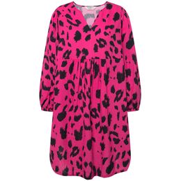Angel of Style Kleid Damen Gr&ouml;&szlig;e 48 pink / schwarz Sommerkleid