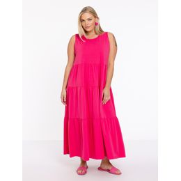 Yoek Kleid Damen Gr&ouml;&szlig;e 42/44 pink Sommerkleid