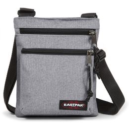 Eastpak Damen Umh&auml;ngetasche "RUSHER, Sunday Grey", grau, Polyamid, Polyester, unifarben, Taschen, Crossbody Bag, Mini Messenger Bag
