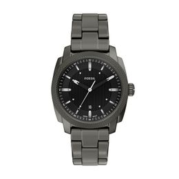 Fossil Herren Quarzuhr "Machine"anthrazit, Armbanduhren, Armbanduhr, Edelstahlarmband, analog, Tag