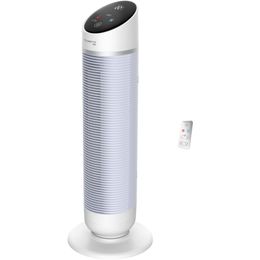 ROWENTA Turmventilator "3-in-1 Turmventilator Silent Comfort, 10 Stufen f&uuml;r jeden Bedarf", B:29,5cm H:81,7cm T:29,5cm, wei&szlig;, Ventilatoren,