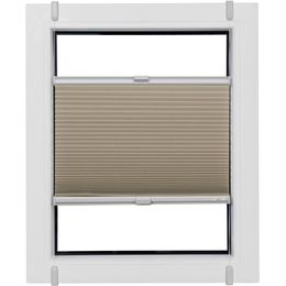 Wabenplissee SUNLINES, B:100cm H:190cm, beige, Obermaterial: 85% Polyester, 15% sonstige Fasern, Plissees, "One Size Style Honeycomb TL",