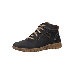 Josef Seibel Lace-Up Ankle Boots 'Steffi' female size 39 Beige / Dark blue