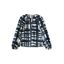 next Bluse Damen Gr&ouml;&szlig;e XXS creme / navy / enzian