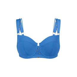 Triumph Bikini Top ' Red Label Palina Love by the Sea ' female size 80 Blue