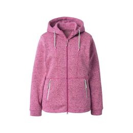 Ulla Popken Sweatjacke Damen Gr&ouml;&szlig;e XXXL/4XL rosa / ros&eacute;