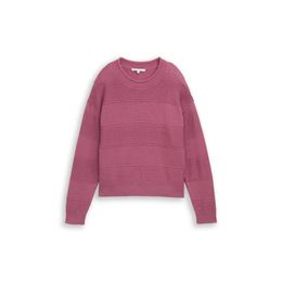 Tom Tailor Denim Pullover Damen Gr&ouml;&szlig;e M flieder