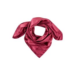Hugo Damen Halstuch "Auraize 90*90", pink, unifarben, Satin, Polyester, Modet&uuml;cher, mit Print und Hugo Schriftzug