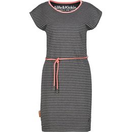 alife and kickin alife & kickin Summer Dress 'EllenAK B' female size 42 Anthracite / Stone / Dusky pink