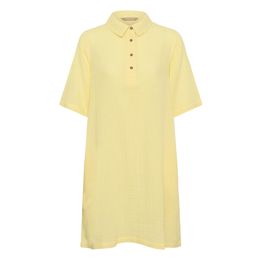 Culture Kleid Damen Gr&ouml;&szlig;e 34 hellgelb Sommerkleid