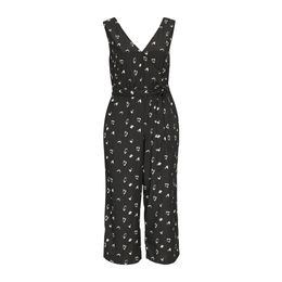 QS Jumpsuit Damen Gr&ouml;&szlig;e 4XL schwarz / wei&szlig;