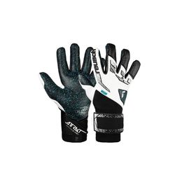 Reusch Athletic Gloves 'Attrakt Freegel Fusion Goaliator' male size XL/XXL Black / Silver / White