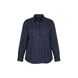Angel of Style Bluse Damen Gr&ouml;&szlig;e XXL/XXXL dunkelblau / wei&szlig;