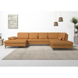 Wohnlandschaft OTTO HOME, B:363cm H:89cm T:223cm, gelb, Luxus-Microfaser (90% Polyester, 10% Polyamid);Samtoptik (100% Polyester), Sofas, "Costello
