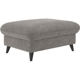 Stauraumhocker OTTO HOME, B:102cm H:45cm, grau, 92% POLYESTER (PES) / 8% POLYAMID (PA), Hocker, "Pike, B: 102 cm", mit Stauraum
