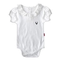 Mogo Strampler/Body 'Dirndlbody' M&auml;dchen Gr&ouml;&szlig;e 80/86 offwhite