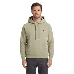 Ami Sweatshirt 'Ami Sweatshirt Herren dunkelblau mit Kapuze' male size XL Khaki