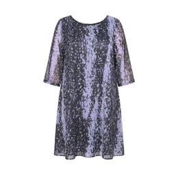 MIAMODA Kleid Damen Gr&ouml;&szlig;e 54 blaumeliert / grau