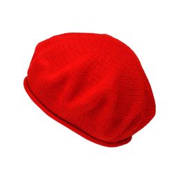 Loevenich M&uuml;tze Damen Gr&ouml;&szlig;e 55/60 rot
