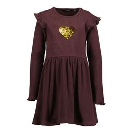 Blue Seven Kleid M&auml;dchen Gr&ouml;&szlig;e 134 gold / weinrot