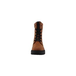 TOM TAILOR Damen Winterstiefel "Tom Tailor Stiefel", Gr. 33, braun, Polyurethan, unifarben, Schuhe