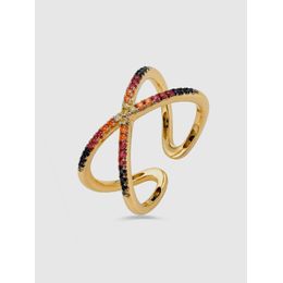 Luxenter Ring 'Zadra' Damen Gr&ouml;&szlig;e 50/60 bunt